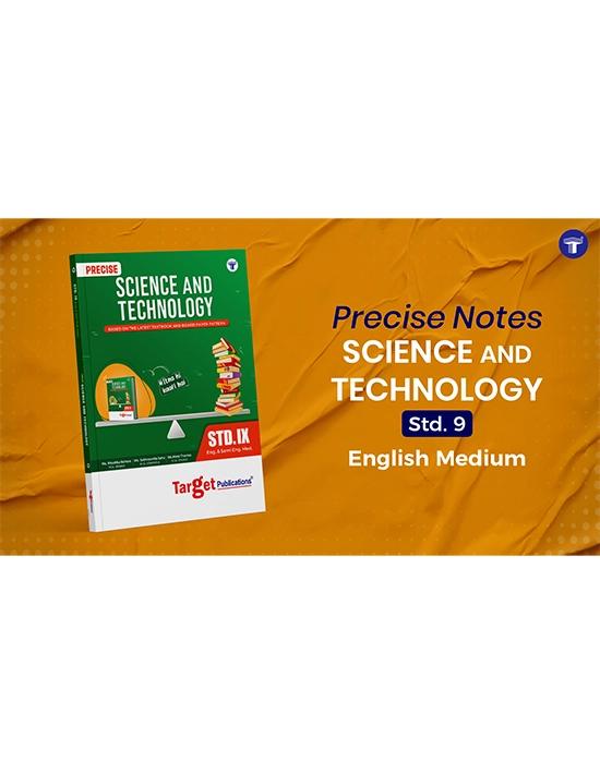 Buy Std 9 English & Semi-English Medium Science & Technology Precise ...