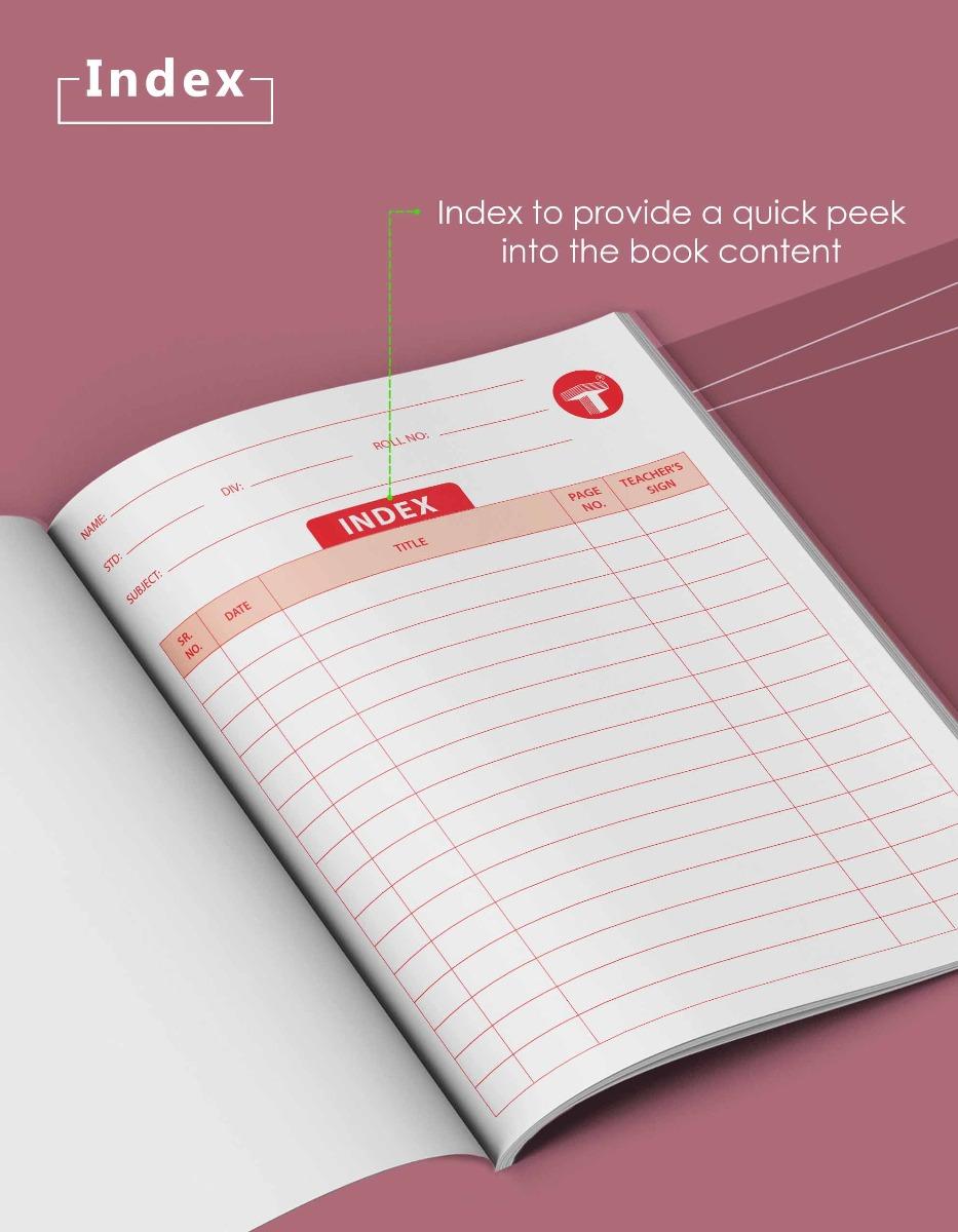 Buy Double Line Small Notebook (18cm x 24cm - 76 Ruled Pages) online