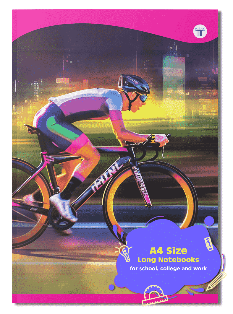 Buy Long size (A4) ruled & Spiral notebooks online