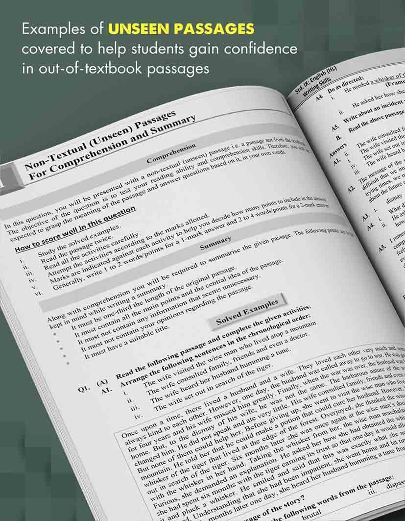 Buy Std 9 English Medium English Writing Skills Book online