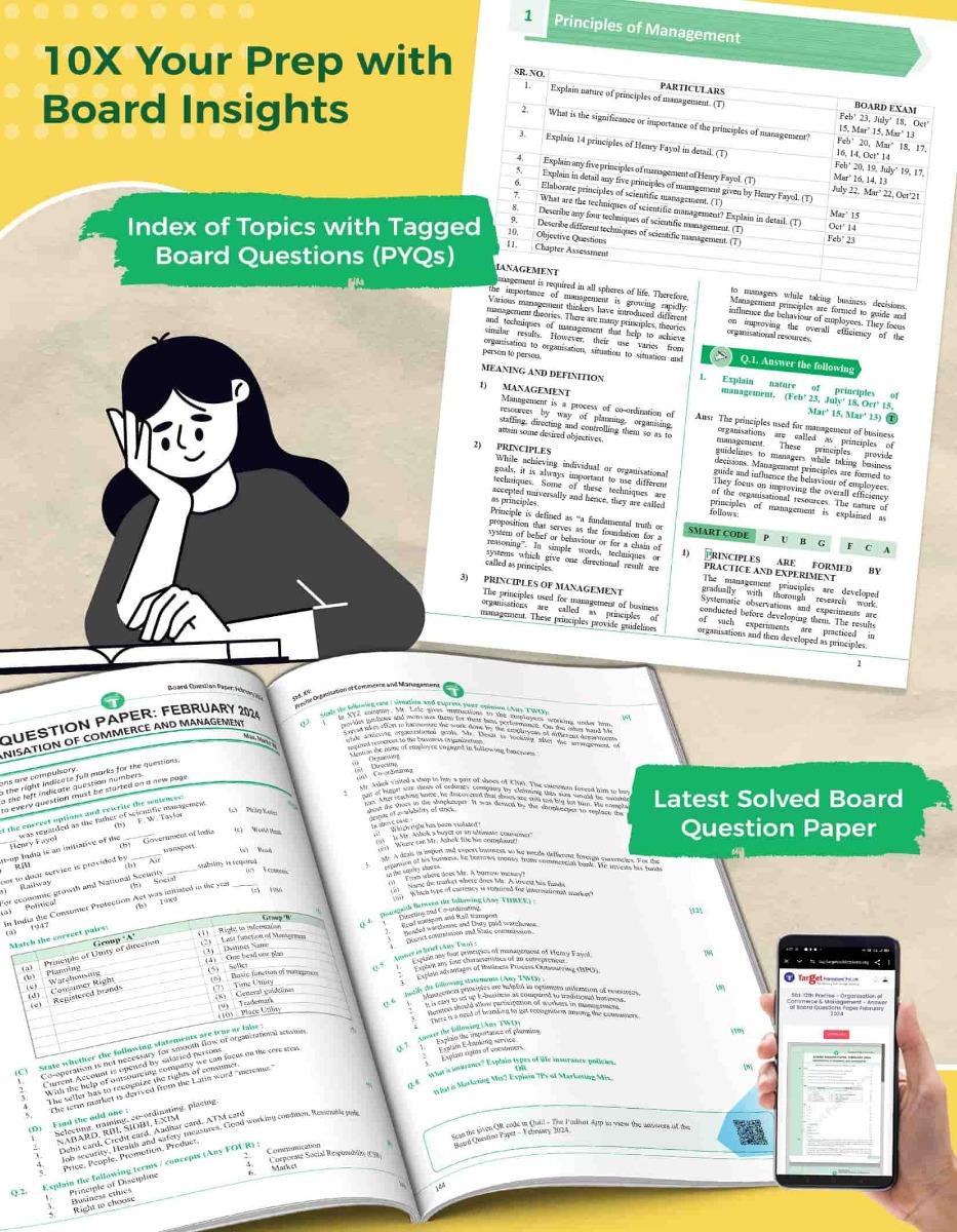 Organisation of Commerce Precise Notes | Std 12 HSC English Medium OC Notes