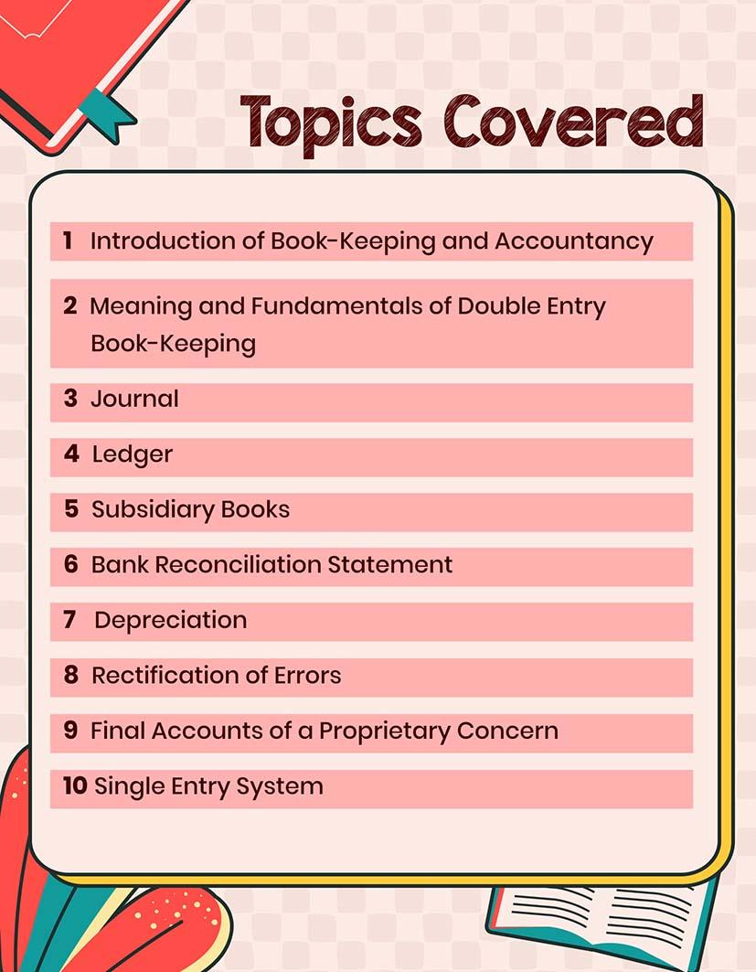 Std 11 Smart Notes Book Keeping & Accountancy Book (BK) | Solutions to ...