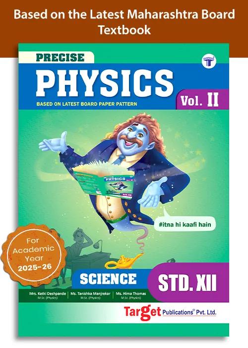 Physics Vol 1 & 2 Precise Notes | 12th science physics books MH board